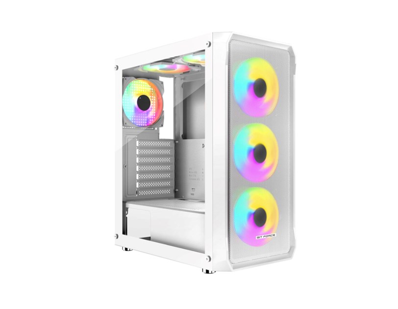 Bit Force SWAN ARGB-4 Gaming Midi Tower ATX kućište bez napajanja ...